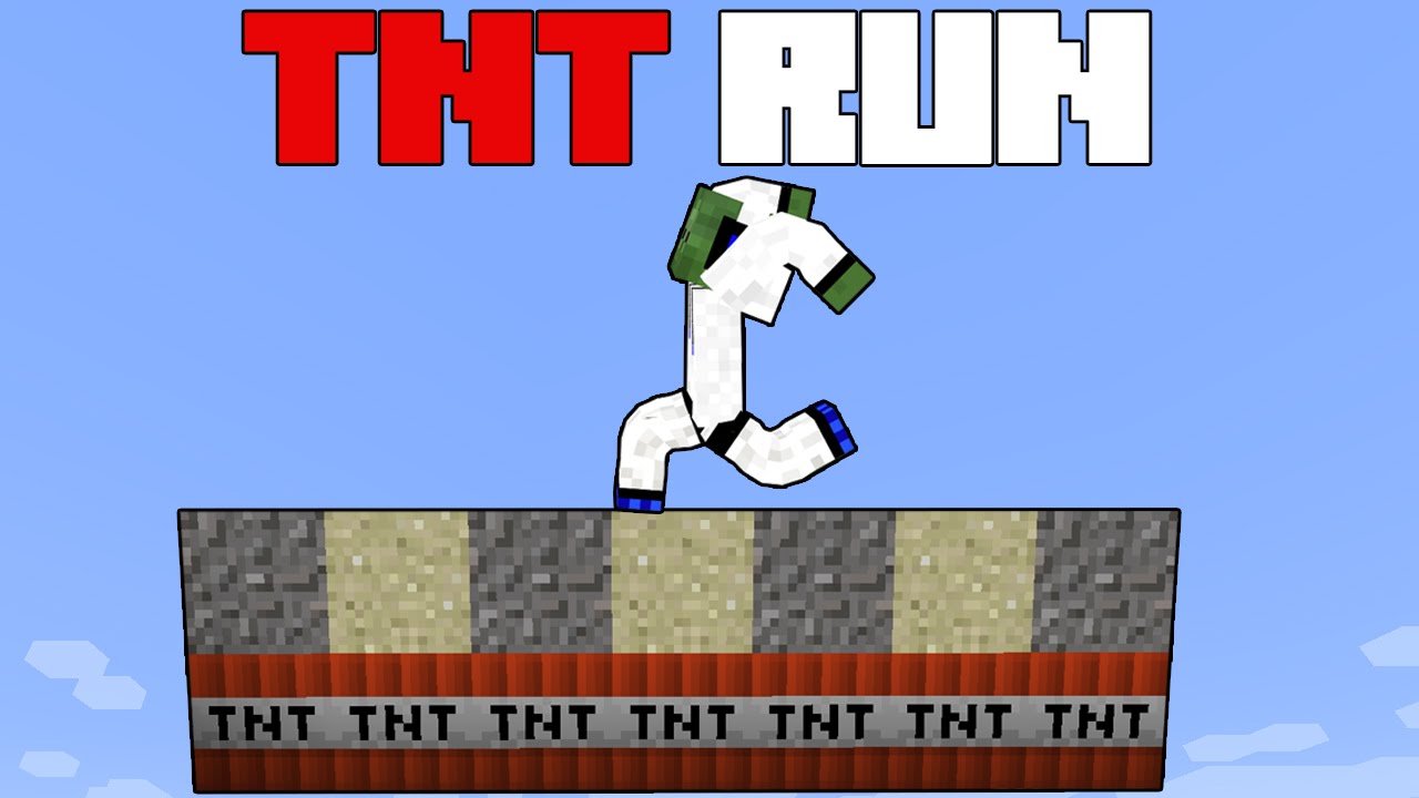 SOY SUPER COJO! TNT RUN! Minecraft Online! - YouTube