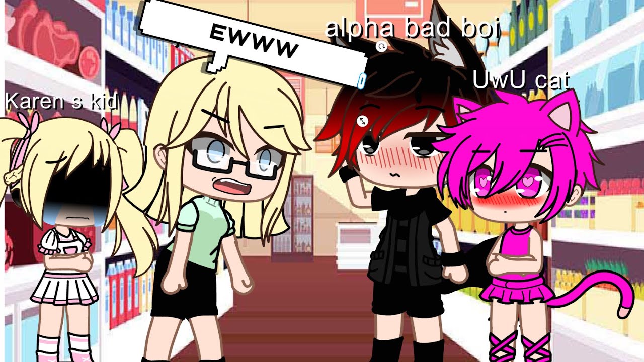 If Karen met UwU cat and alpha bad boy (read pinned comment) - YouTube