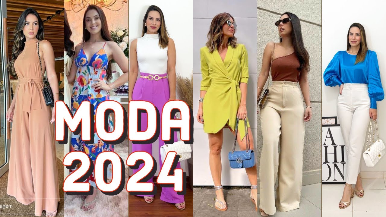 Moda 2024/tendencias primavera verano 2024 - YouTube