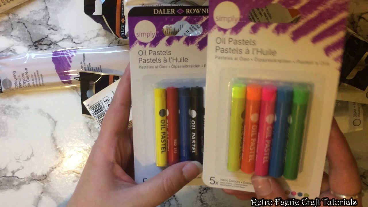 Daler Rowney Art Range In Poundland - YouTube