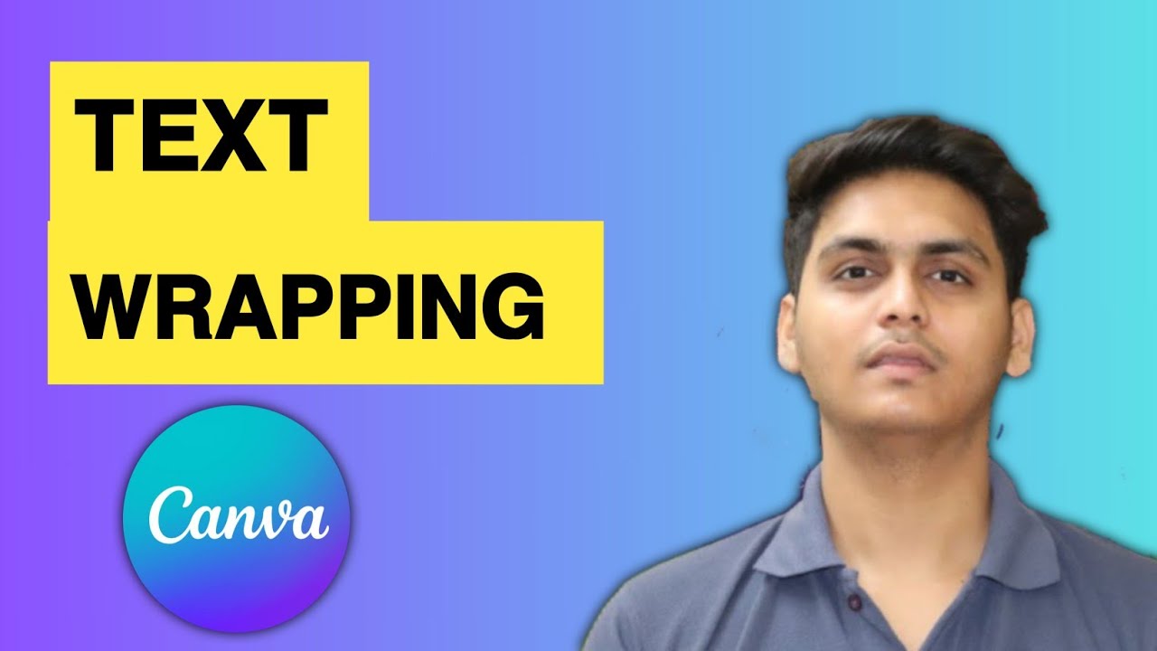 How to wrap text in canva | canva text wrapping tutorial - YouTube