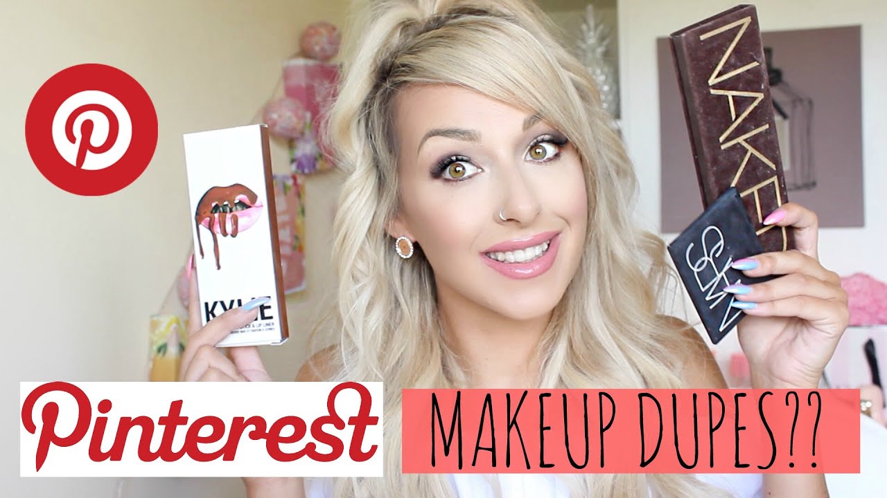 PINTEREST MAKEUP DUPES TESTED! DUPE OR DON'T? | DramaticMAC - YouTube
