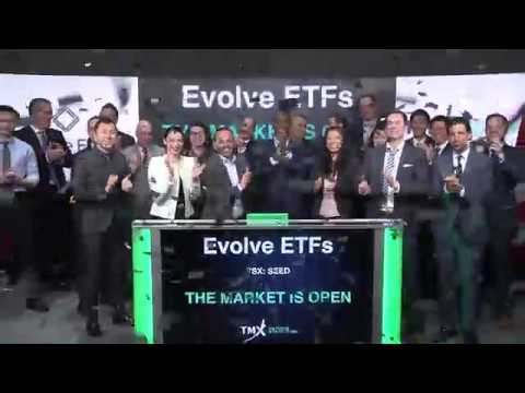 Evolve ETfs open Toronto Stock Exchange, February 12, 2018 - YouTube