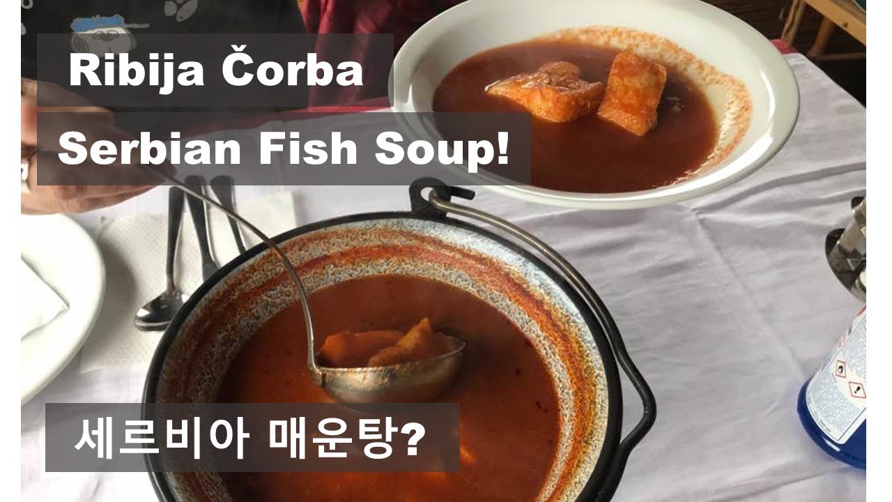 Serbian fish soup, delicious Ribija čorba! 세르비아 음식에도 매운탕이 있다? [Episode ...