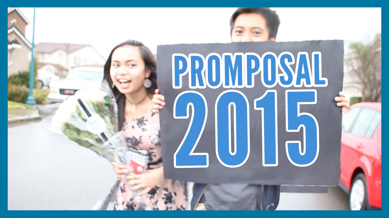 Promposal 2015 | Justin & Jillaine - YouTube