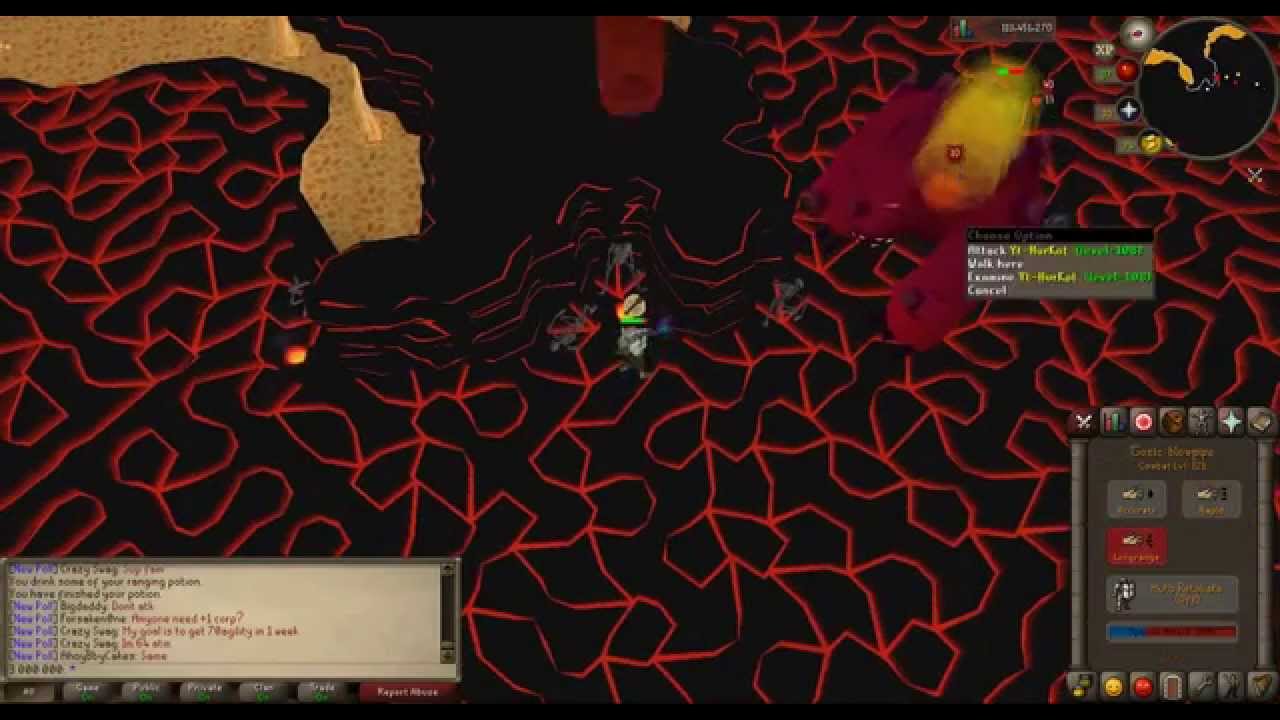 trying to get jad pet on osrs - YouTube
