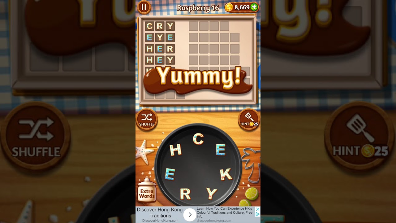 Word Cookies Raspberry 16 | Word Cookies Answers - YouTube