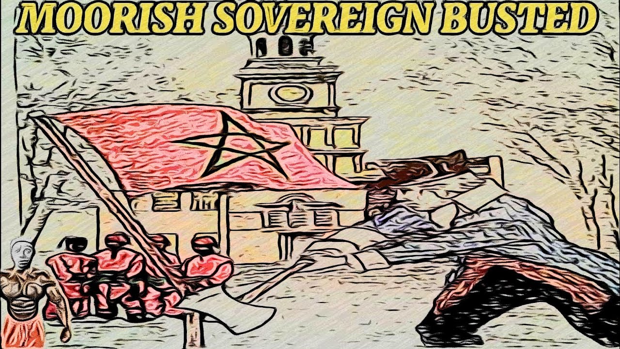 MOORISH SOVEREIGN CAUGHT WITH INTERNET MOORISH LICENSE PLATES ON HIS ...