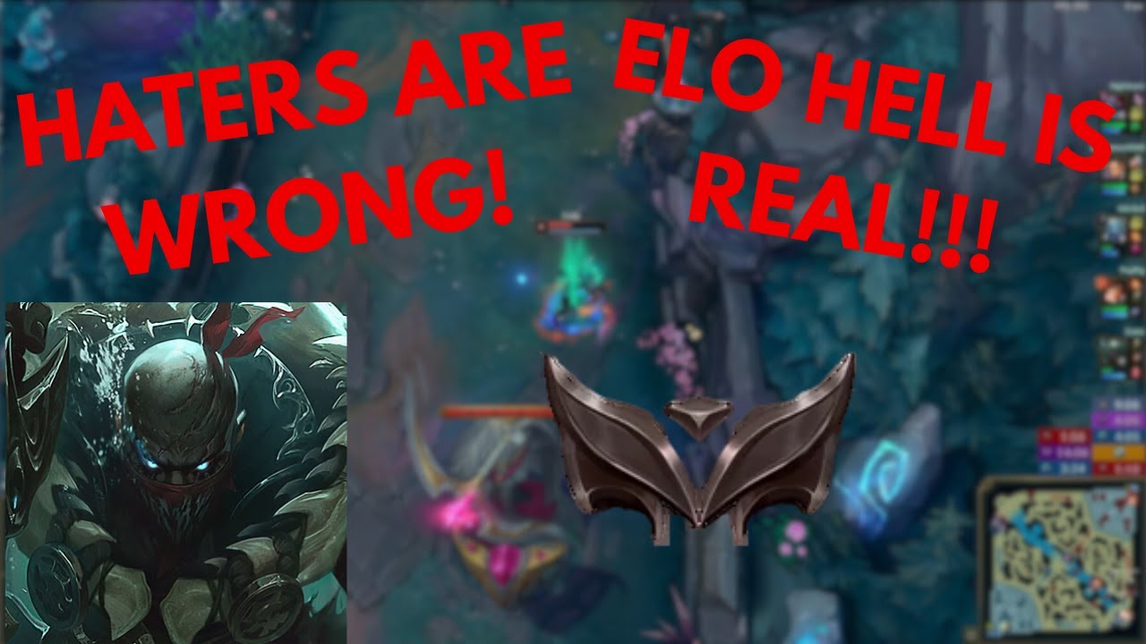 PROVING THE HATERS WRONG THAT ELO HELL IS REAL - LEAGUE OF LEGENDS ...