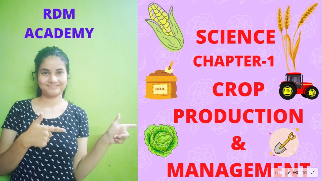Crop Production And Management Class 8 Science | NCERT Science Class 8 ...