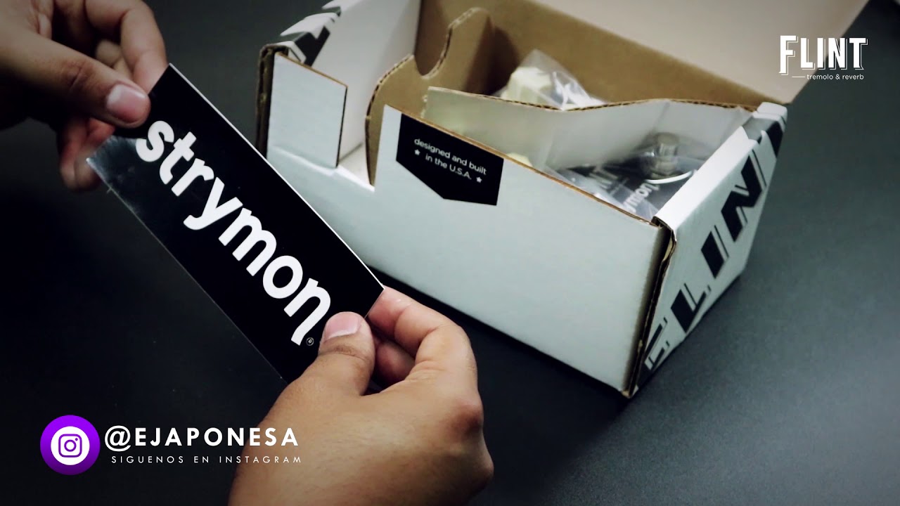 Inside Strymon - Unboxing Pedal FLINT 🎸 Electronica Japonesa - YouTube