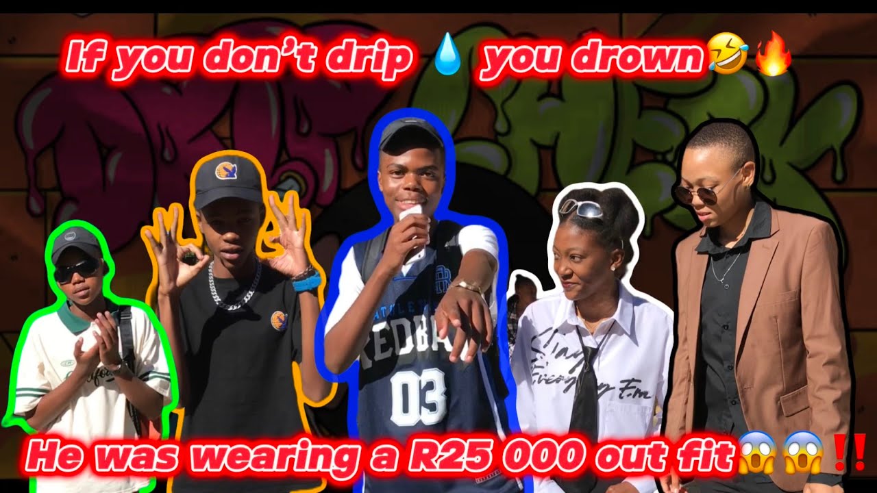 Drip check / tricky questions🔥🤣(BRENTPARK SEC EDITION💕) *He was wearing ...