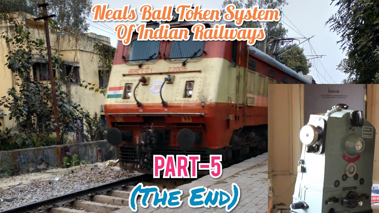 ||NEALS TOKEN SYSTEM OF INDIAN RAILWAYS||PART 5-BLOCK WORKING OF NEALS ...