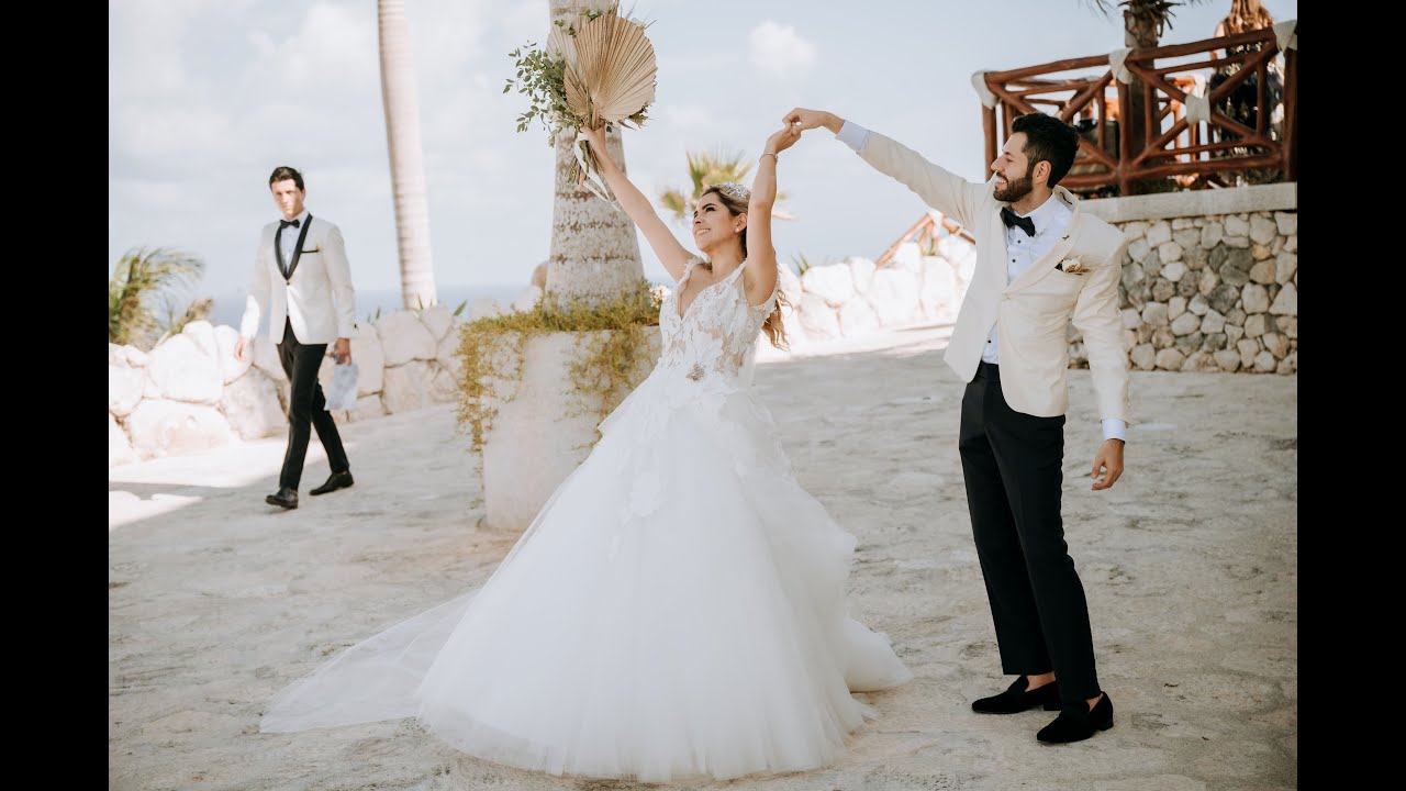 Highlight de nuestra boda en Hotel Xcaret Arte, Luisa & Fer (Playa del ...