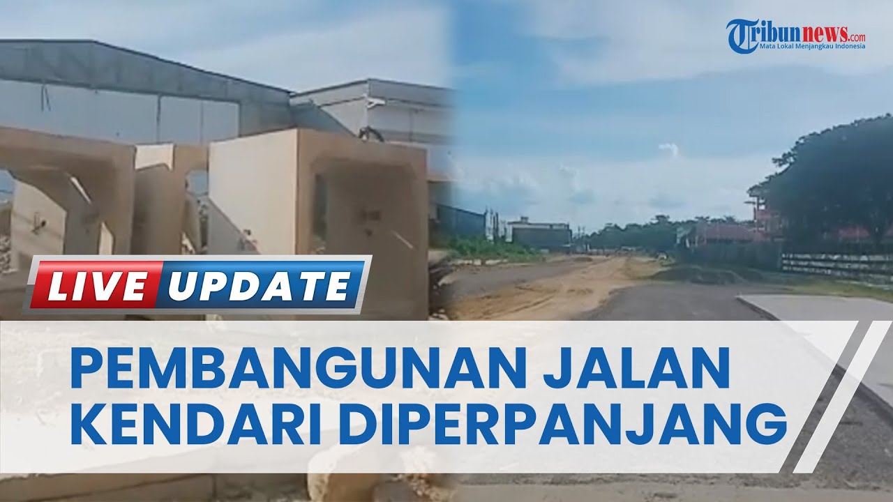 Progres Pembangunan Jalan Inner Ring Road Kota Kendari, Target Selesai ...