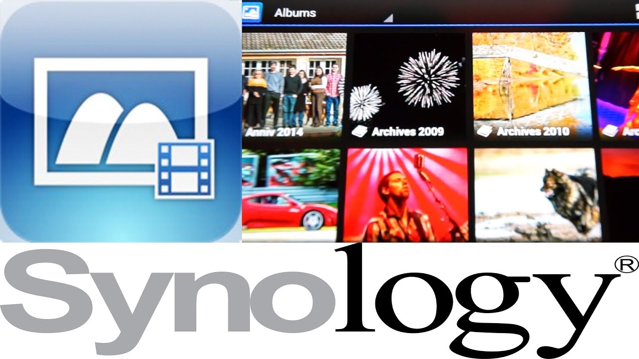 Présentation de l'application Synology DS photo + - YouTube