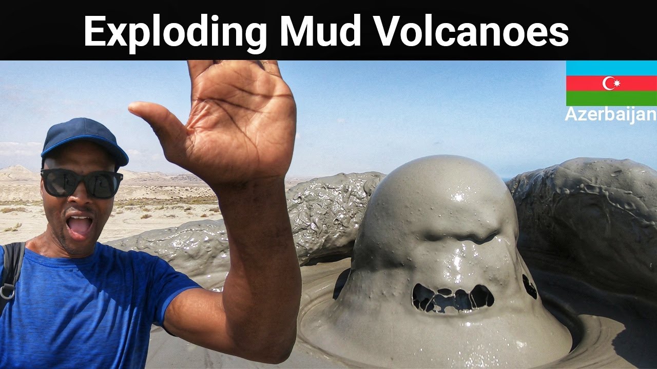 Are Exploding Mud Volcanoes Dangerous: Qobustan Rock Art, Azerbaijan - YouTube