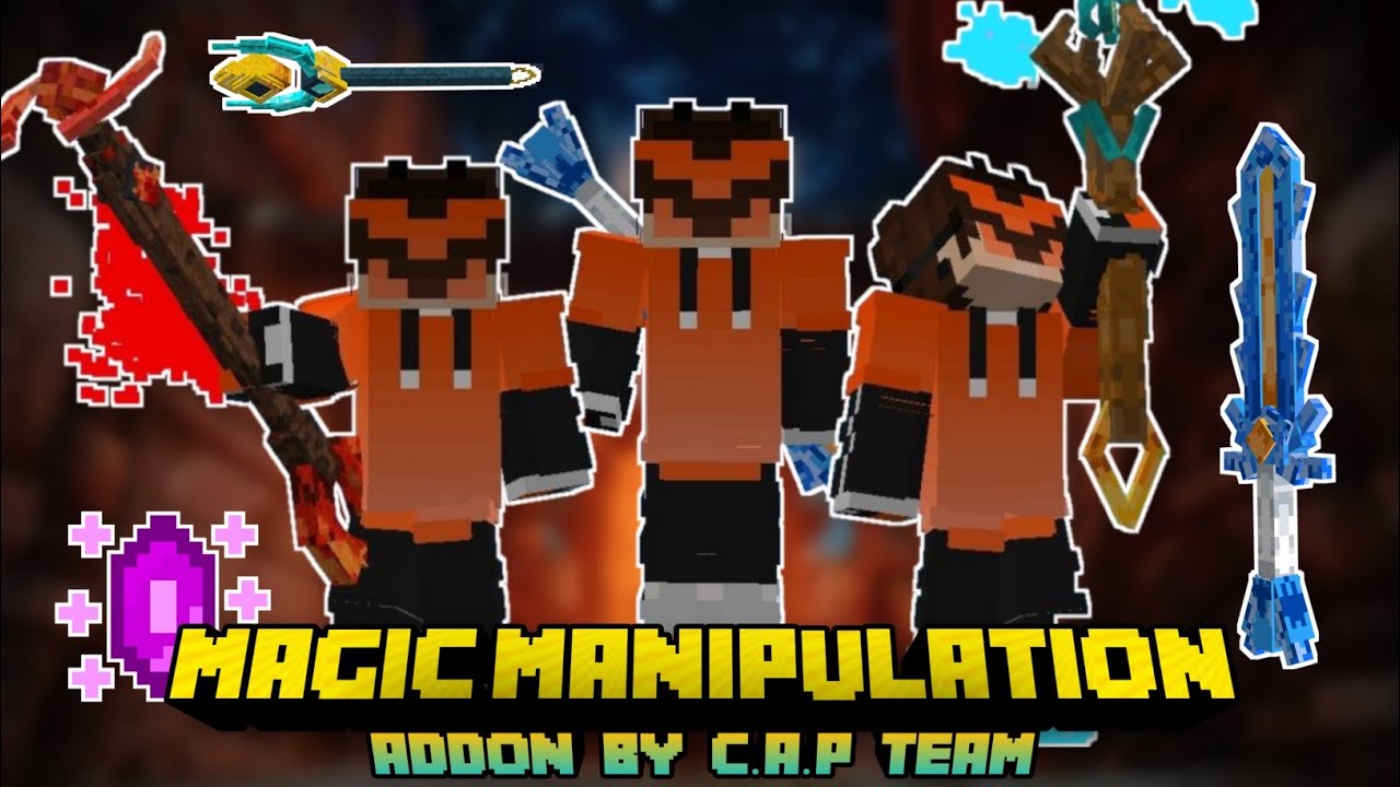Keren!! Magic Mod Minecraft Bedrock - Magic Manipulation Addon | Epic ...