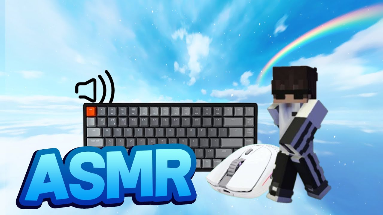 3 Minutes Bedwars ASMR Keyboard Mouse Sounds | Pika Network #minecraft ...