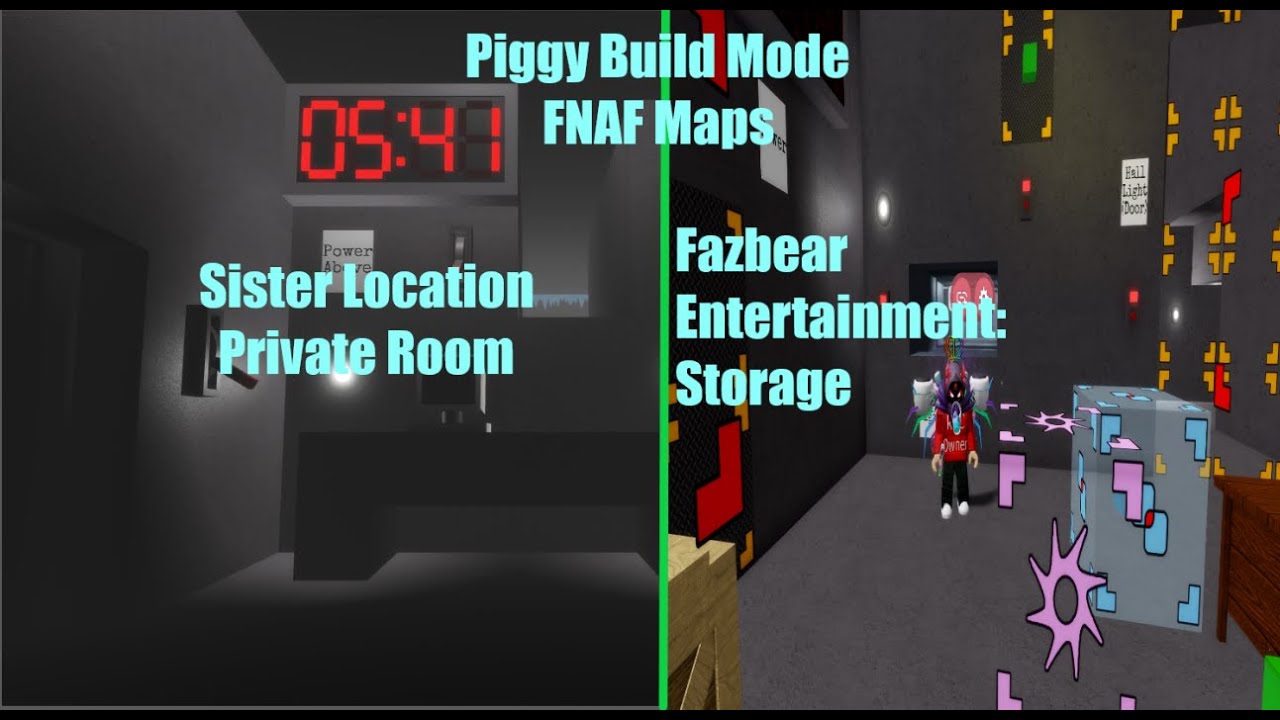 Piggy Build Mode FNaF Maps Showcase! - YouTube