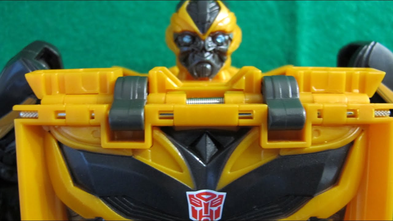 Transformers Bumblebee 1-Step Hasbro and Disney Cars Mater Stops By To ...