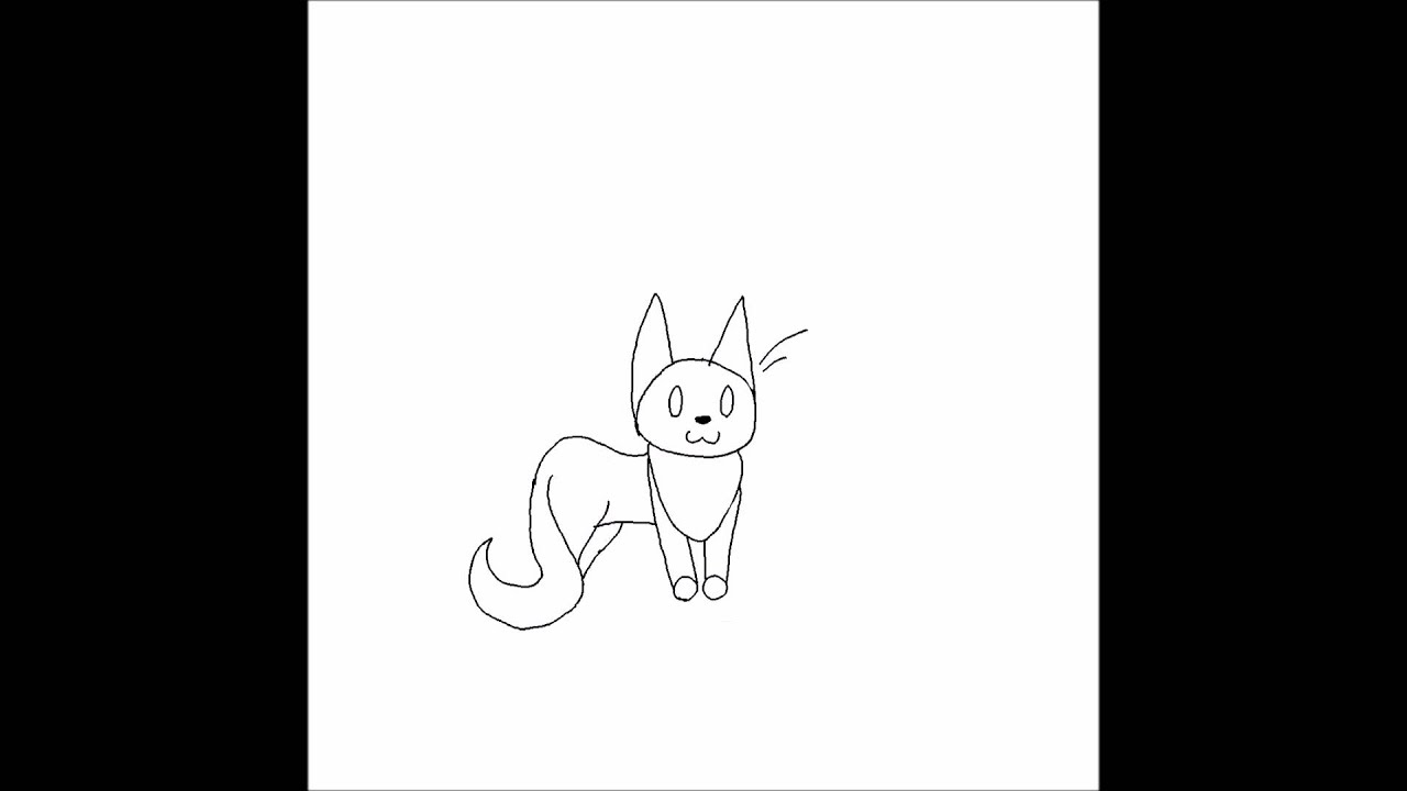Simple cat Animation Test - YouTube