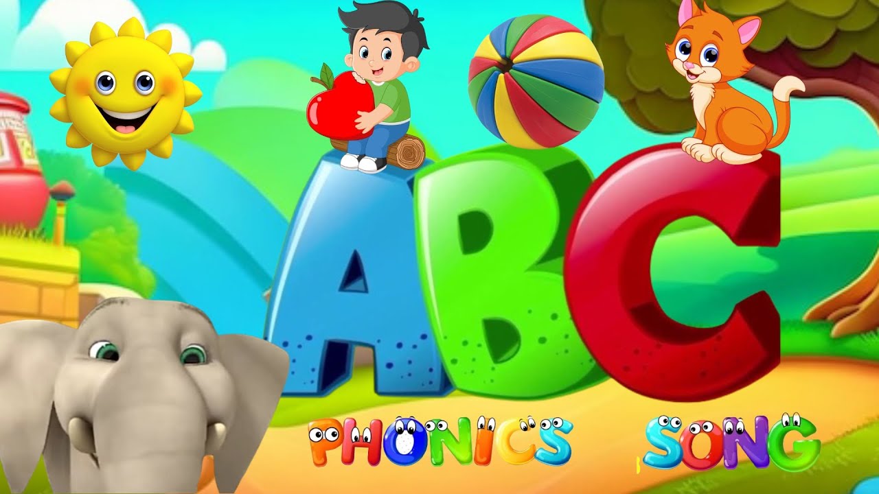ABC Phonics Song: The Key to Learning the Alphabet | A for apple B for ...