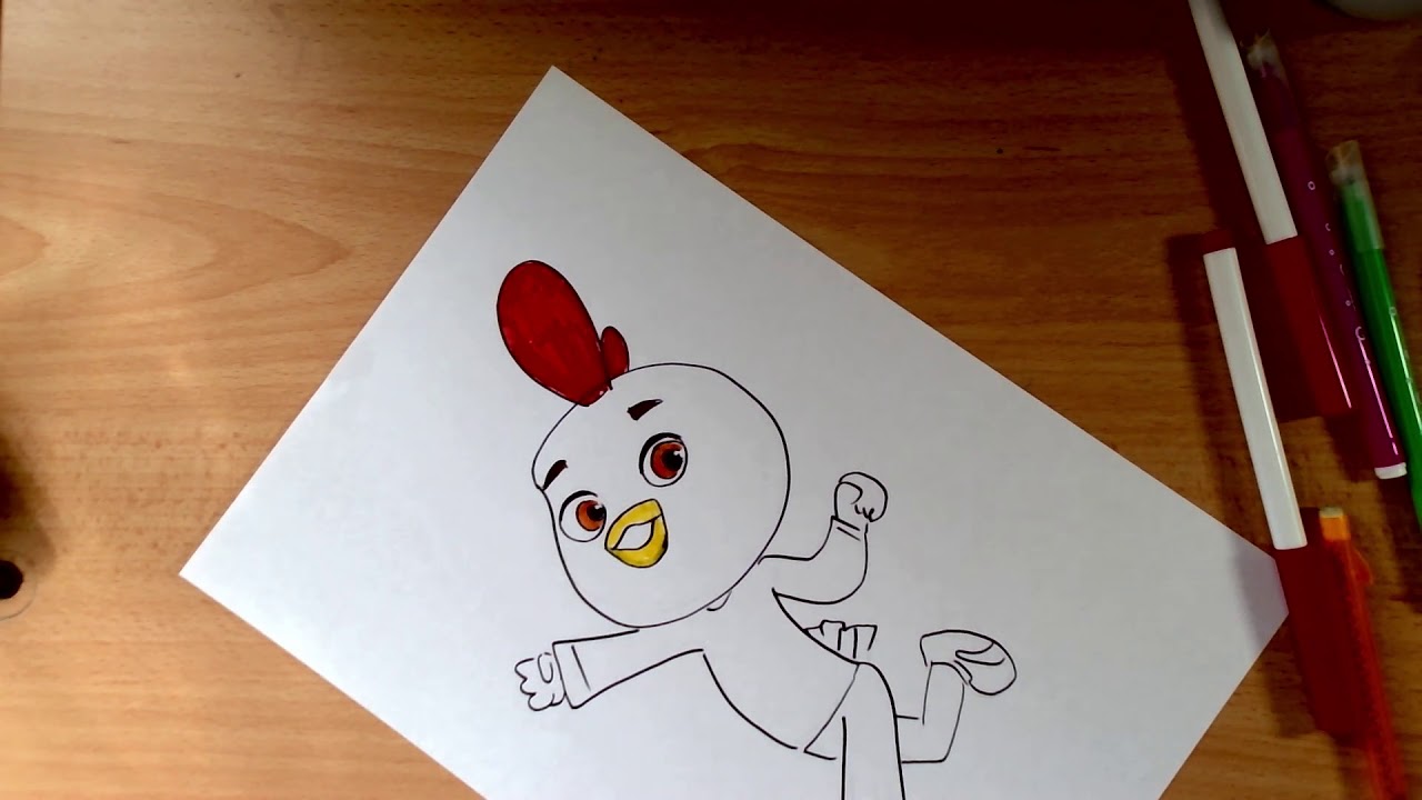 Rod from Top Wing Speed Drawing and Colouring [Fun Challenge] - YouTube