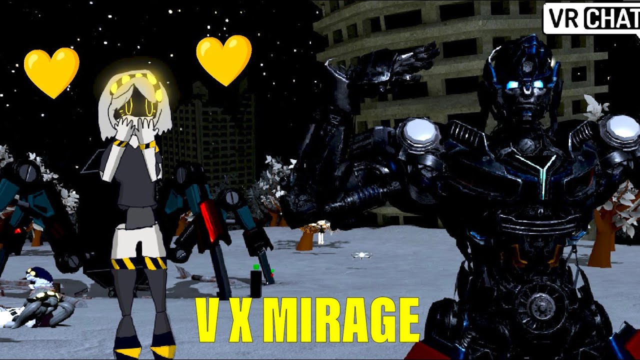 Transformers: Rise of the Murder Drones - V simping for Mirage!? - YouTube