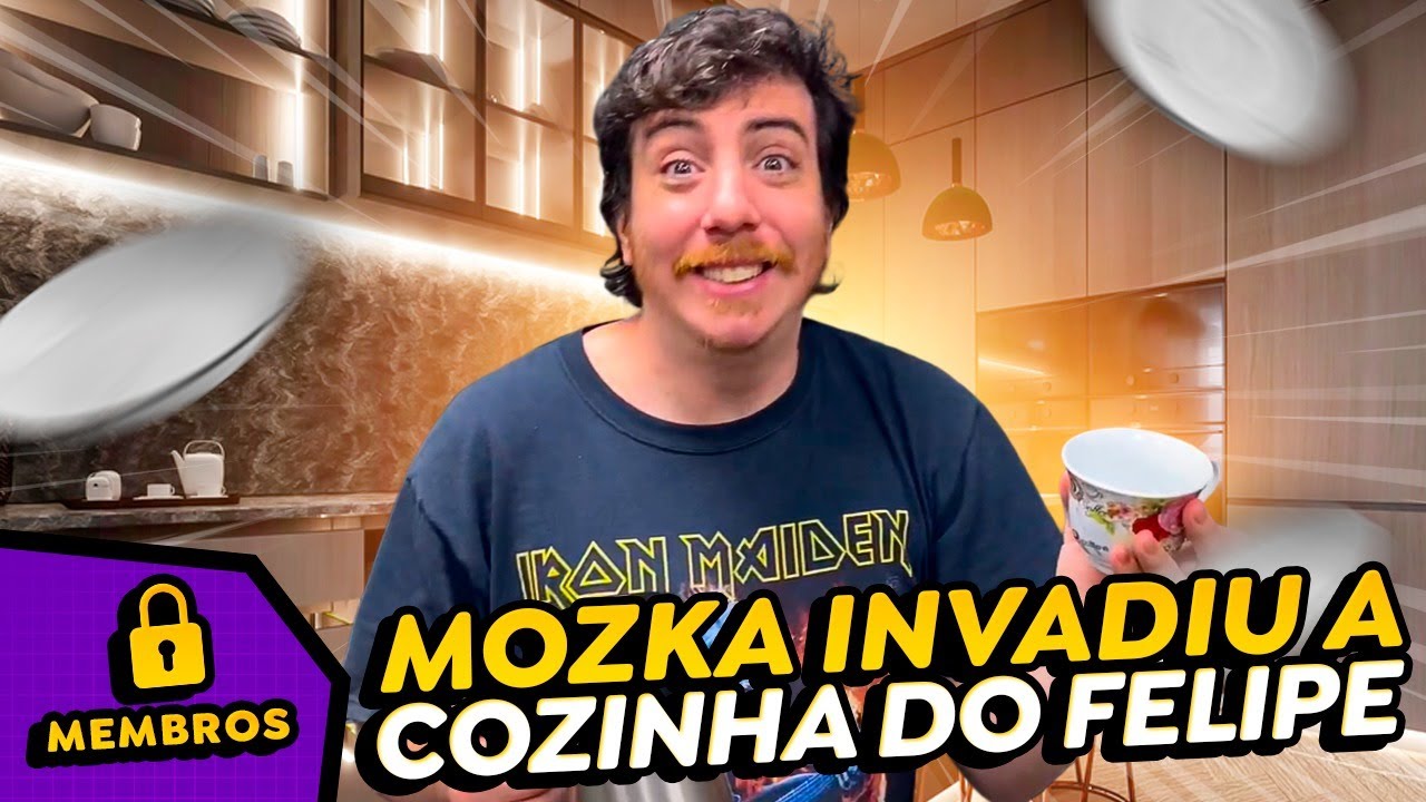 TEM UMA MOZKA NA COZINHA DO FELIPE - YouTube