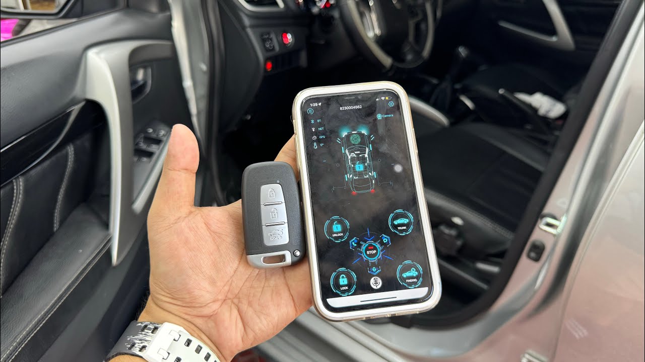 Remote start your Mitsubishi montero - YouTube