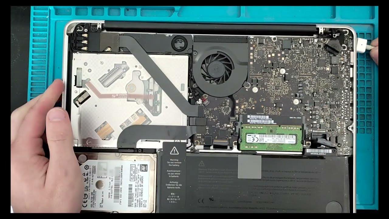 2008-2012 A1278 A1286 Power Button Repair Without Keyboard Replacement - YouTube