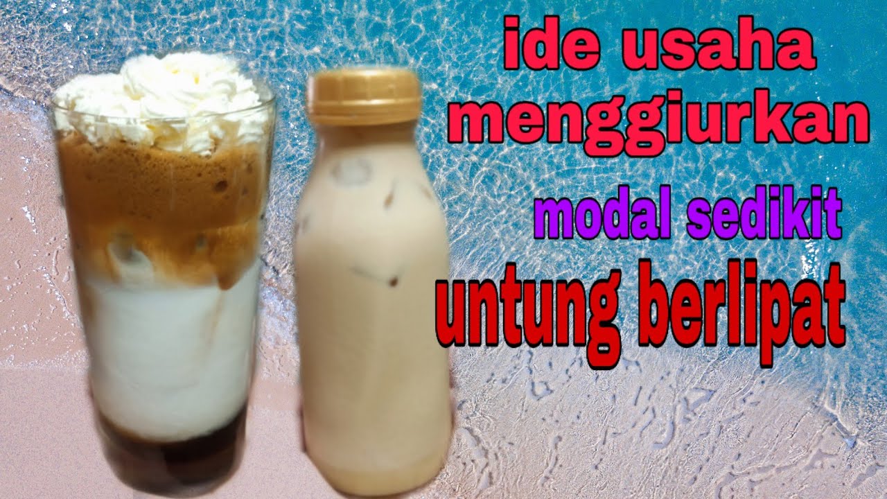 ES KOPI KEKINIAN ALA CAFE ||ES KOPI BOTOLAN - YouTube