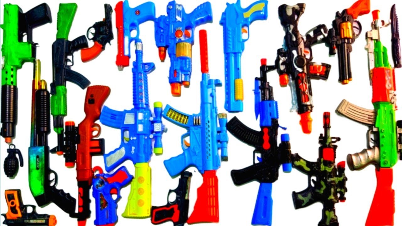 Finding Shooting Toys,M16,SS2,Machine Guns,Auto Sniper,Ak47,Shot Guns ...