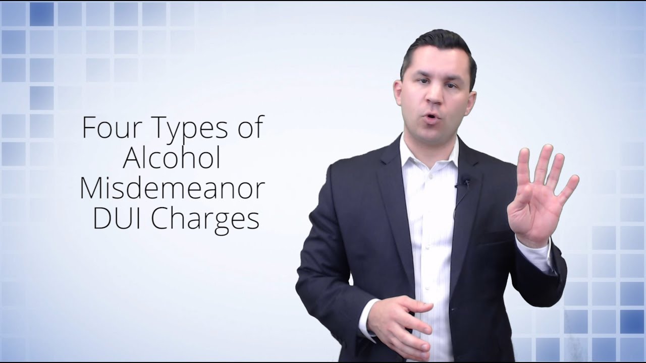 Four Types of Misdemeanor Alcohol DUI in Arizona - YouTube