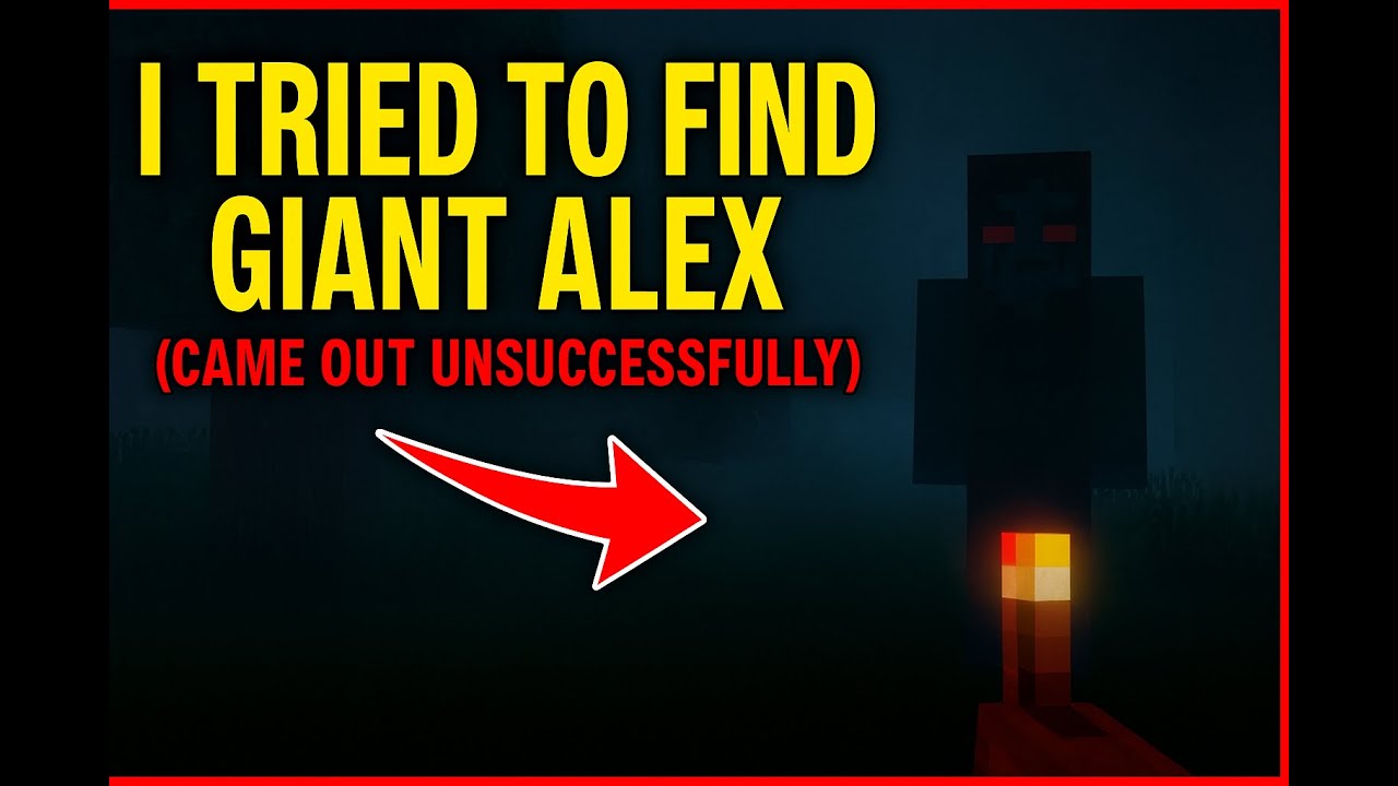 I Tried to Find Giant Alex (Came Out Unsuccessfully) - YouTube