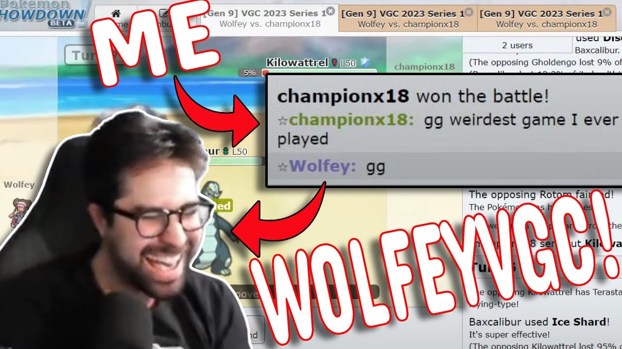 I Faced WOLFEY - Pokemon Scarlet and Violet VGC Tournament! - YouTube
