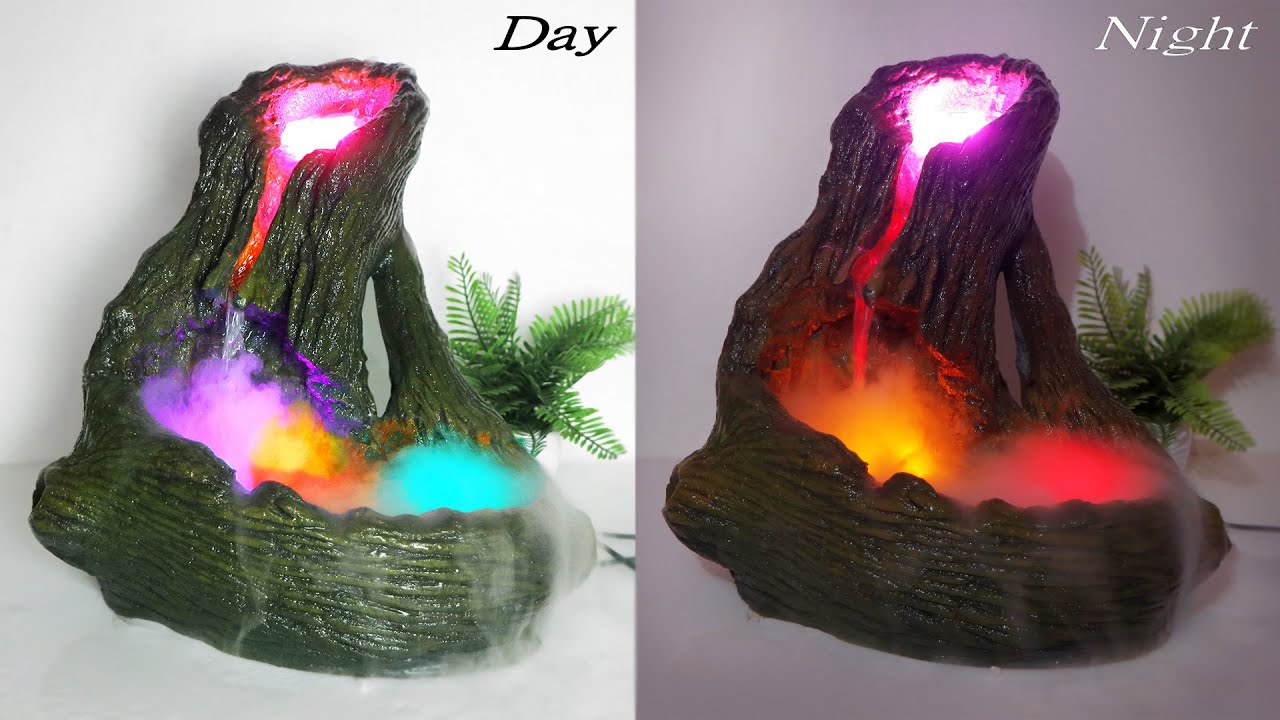 Waterfall Lamp // Waterfall Showpiece for home decoration // Fountain ...