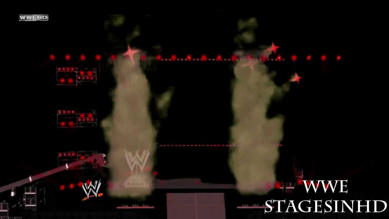 WWE Raw HD Stage | Intro, Pyro & Graphics - YouTube
