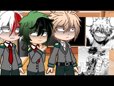 Class 1-A (start of the year) react to future || manga spoilers|| ( •ᴗ ...