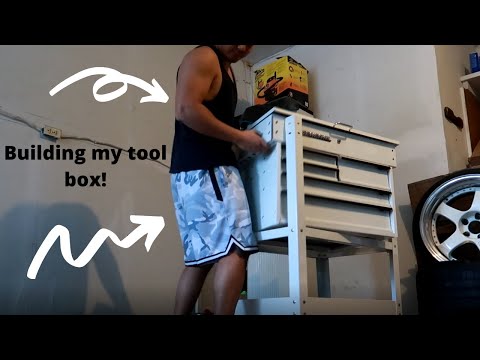 How to build Harbor Freight tool box! - YouTube