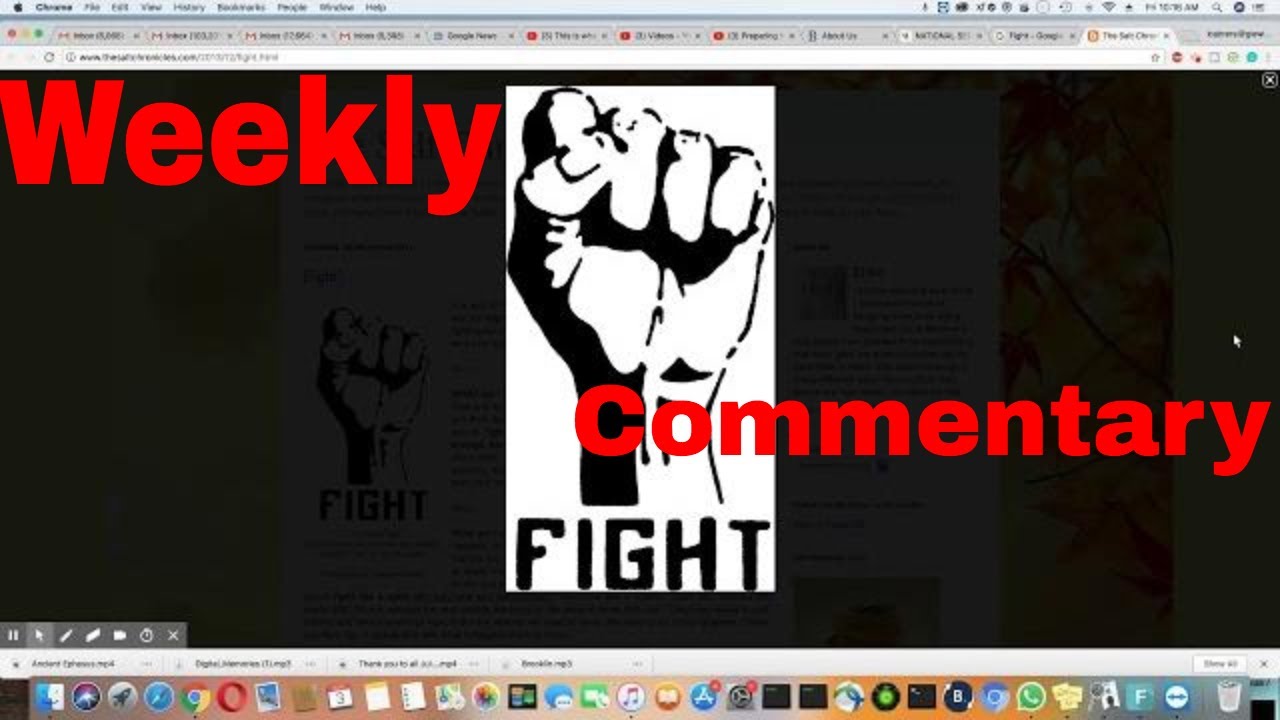 Weekly Commentary Video August 3, 2018 - YouTube