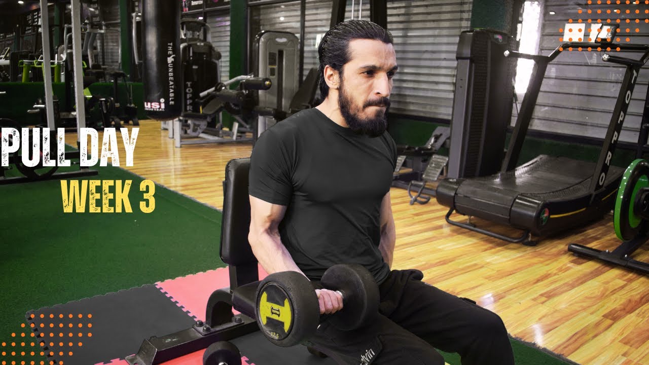 Pull Day Workout – Week 3 🔥 Back & Biceps | Fit Spirit PPL Series - YouTube