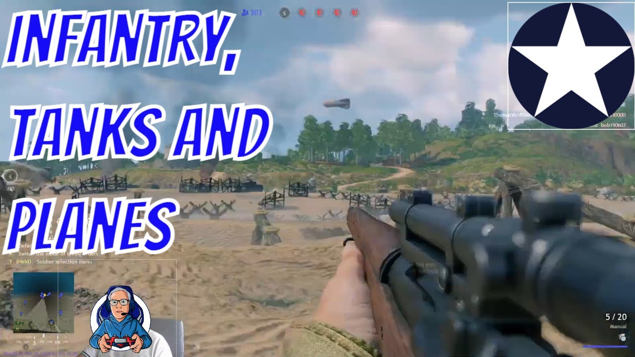 Enlisted Gameplay, Normandy ,Ver-sur-Mer Invasion with Allies - YouTube