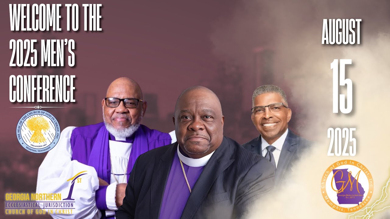 Men's Conference 2025| Cogic Live Stream [15August2025] - YouTube