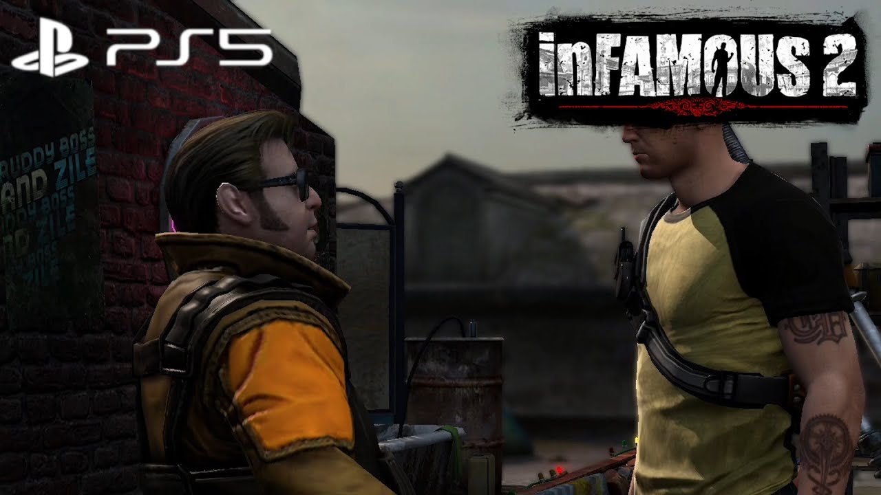 Infamous 2 (Good) - Zeke Joins The Militia 1080p - YouTube