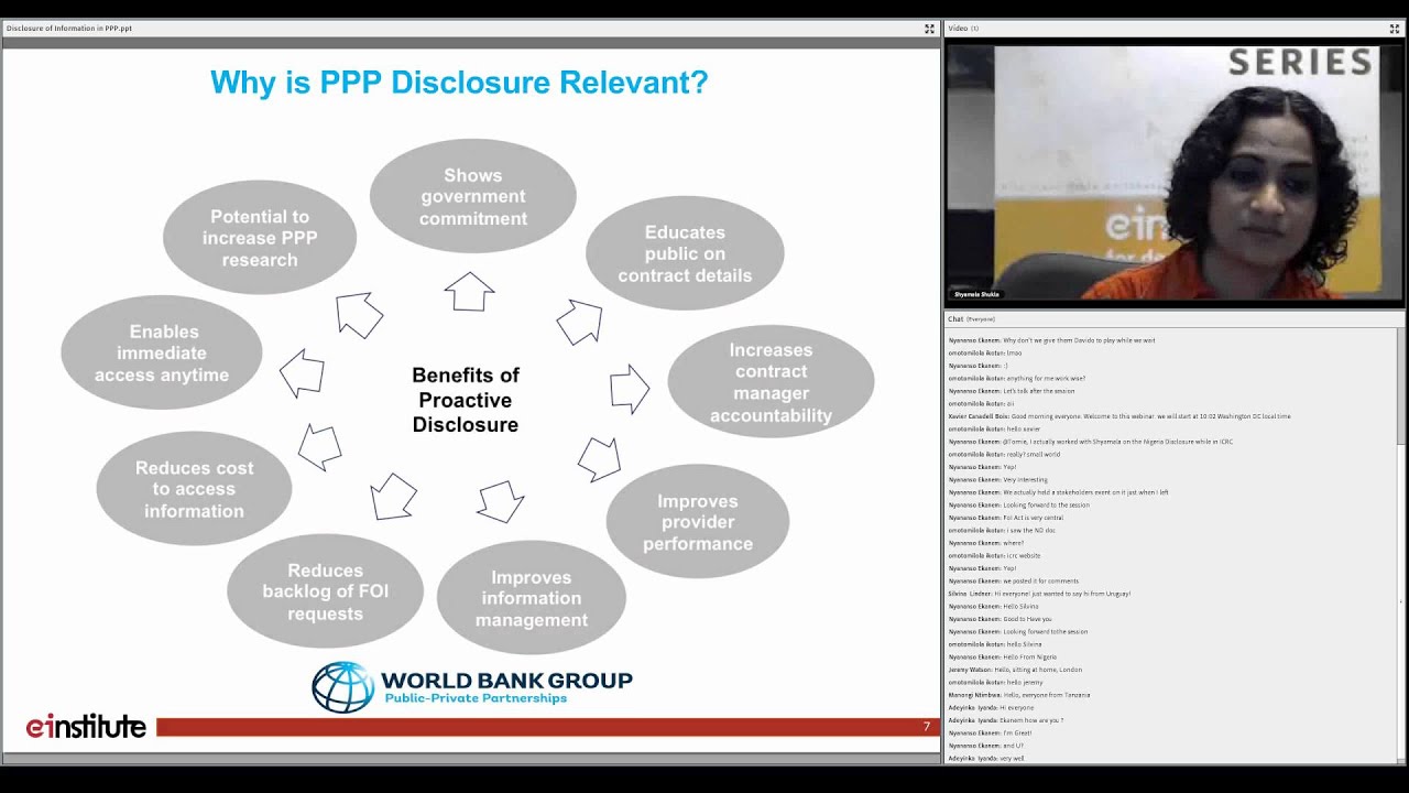Disclosure of Project and Contract Information in PPPs - YouTube