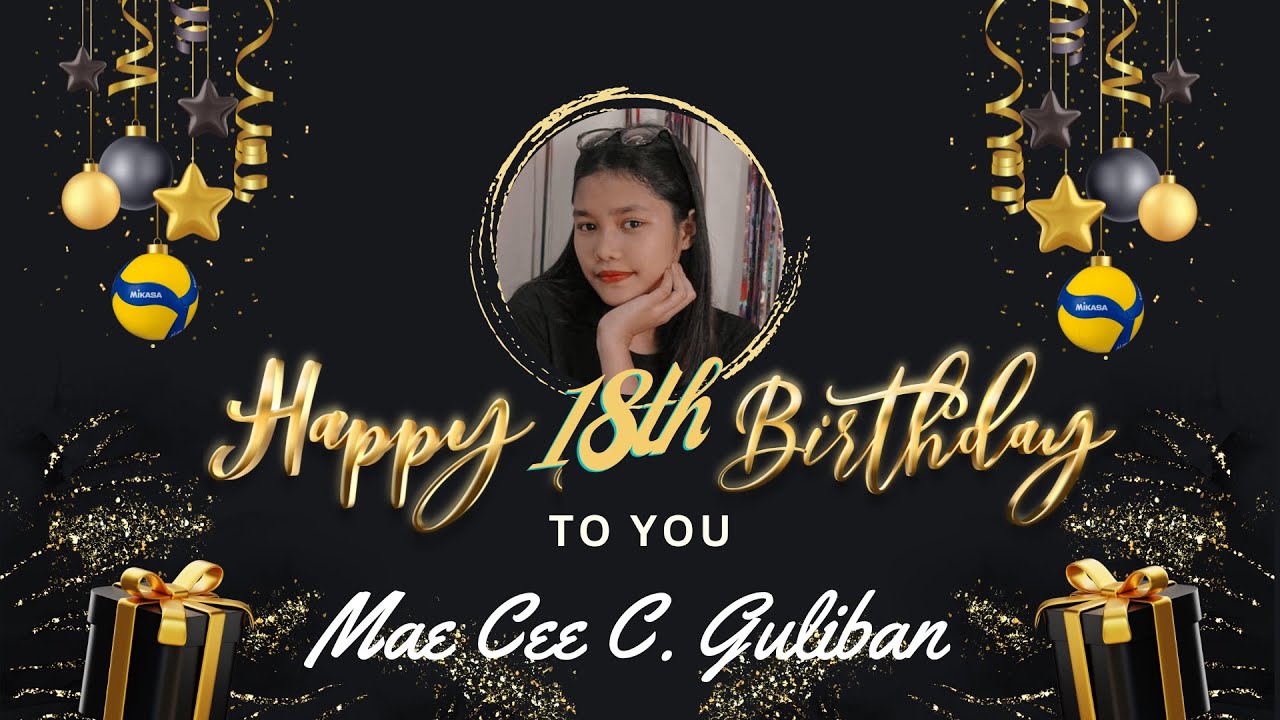 Happy 18th Birthday, Mae Cee! #HerDebut#18thBirthday - YouTube