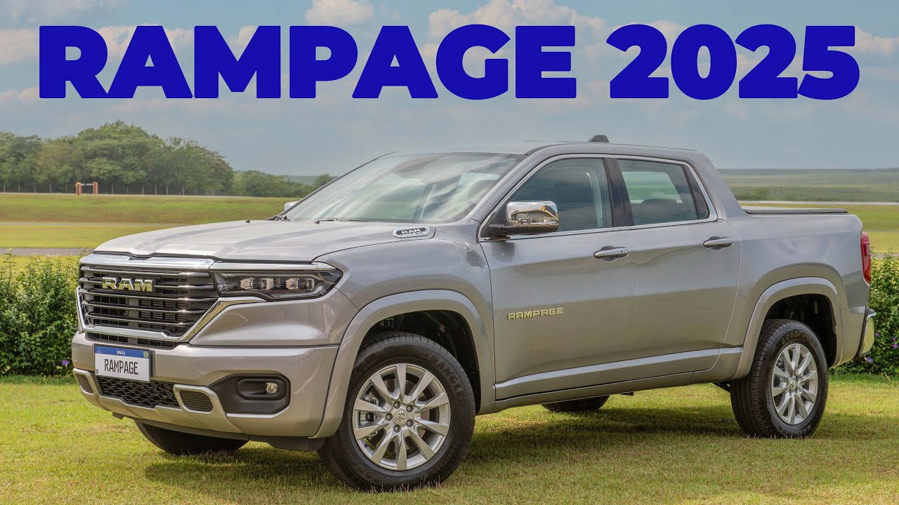 RAM RAMPAGE 2025 ESTREIA COM NOVO MOTOR DIESEL E VERSÃO BIG HORN - YouTube