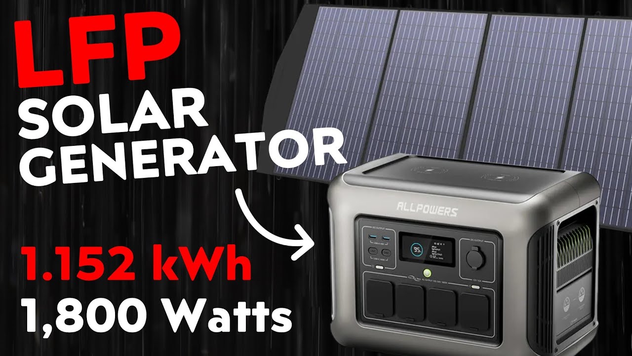 BIG POWER small price - ALLPOWERS R1500 Solar Generator Kit Review ...